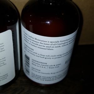 Coach | Bags | New Coach Fabric Cleaner And Leather Moisturizer | Poshmark